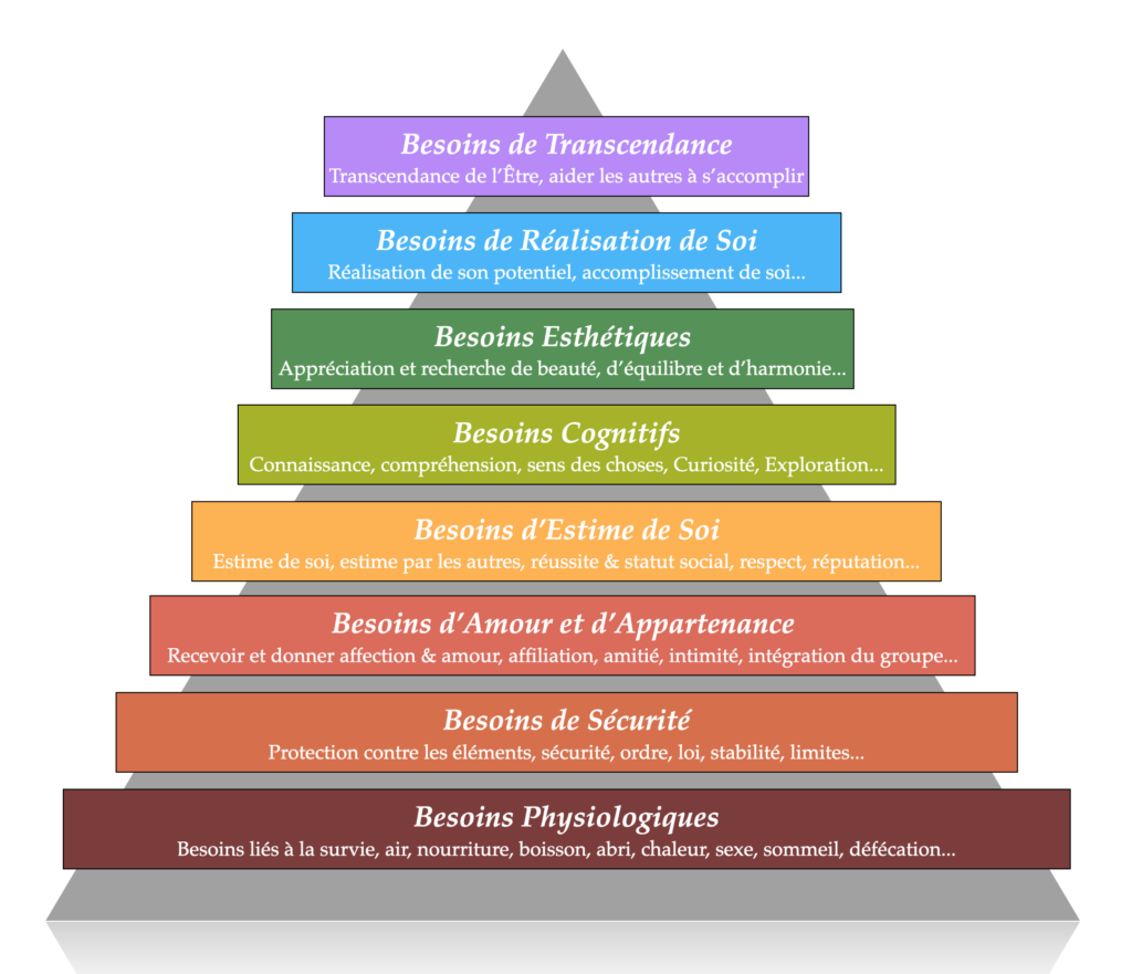 La Pyramide De Maslow Les 8 Niveaux Et Besoins Psychologiques La Pyramide De Maslow Les 8 Niveaux Et Besoins Psychologiques